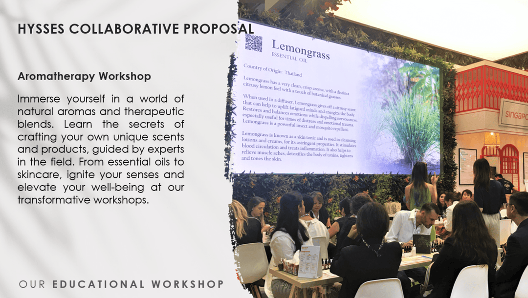 Aromatherapy Workshop Singapore | Hysses | Craft Your Scent – Hysses ...