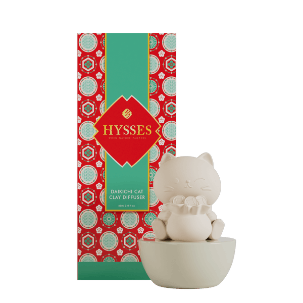 Clay Diffuser Daikichi Cat | HYSSES SG – Hysses Official