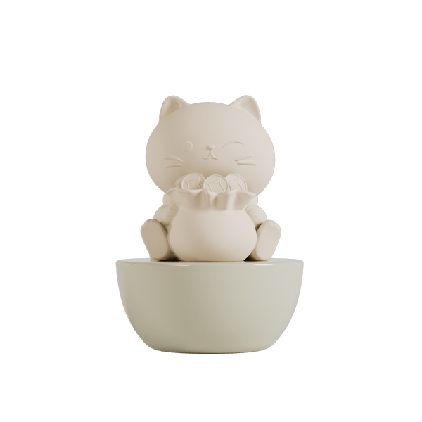 Clay Diffuser Daikichi Cat | HYSSES SG – Hysses Official